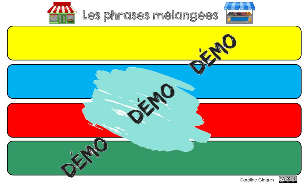 Atelier nutrition phrases mélangées - Caroline Gingras Créations