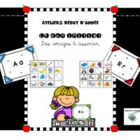 Atelier son initial alphabet - Caroline Gingras Créations