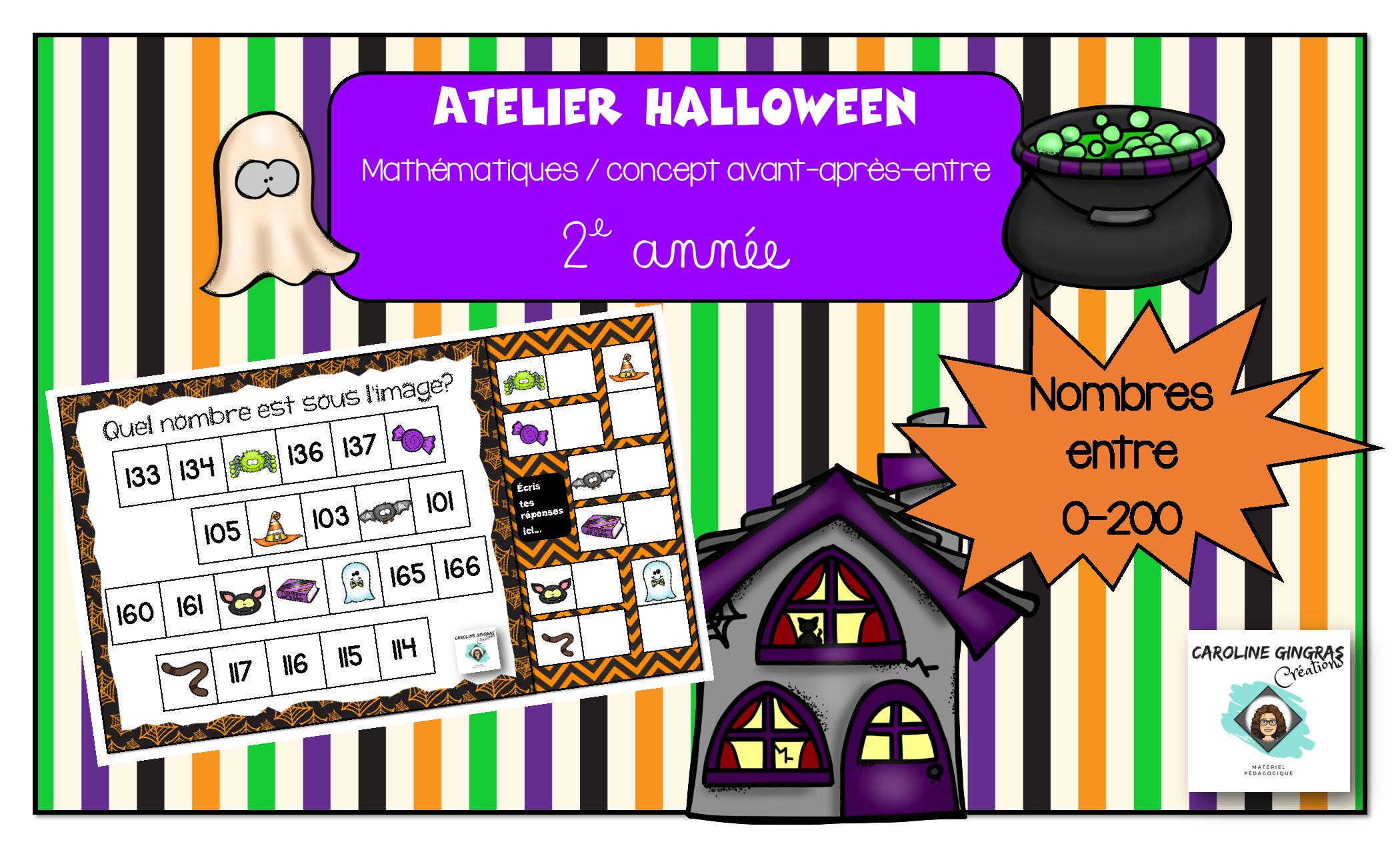 Atelier Halloween - mesure - Caroline Gingras Créations