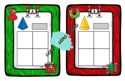 Ateliers Noël - Solides - 1re année - Caroline Gingras Créations