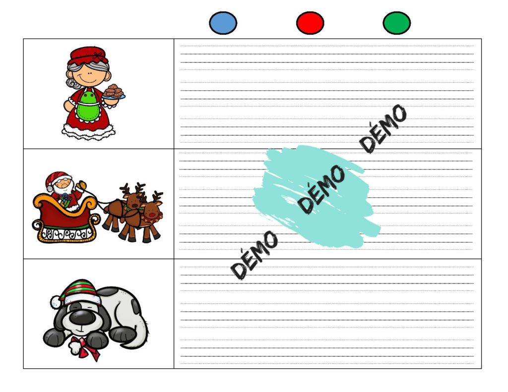 Atelier Noël - Phrases 3D - Caroline Gingras Créations