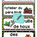 Mots étiquettes de Noël - Caroline Gingras Créations