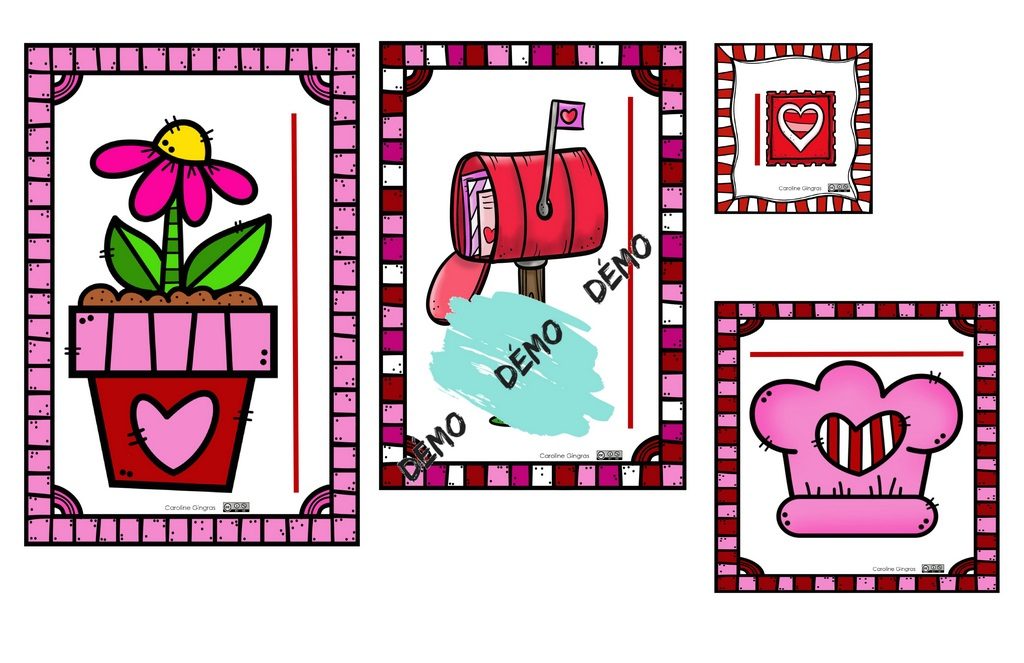 Atelier St-Valentin - Mesure - 1er cycle - Caroline Gingras Créations