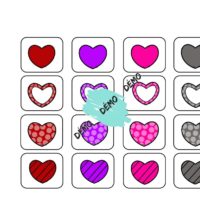 Atelier St-Valentin - Tableau double entrée - Caroline Gingras Créations