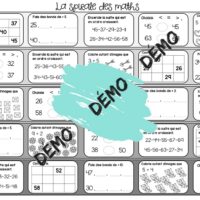La spirale des maths - FÉVRIER - 1re année - Caroline Gingras Créations