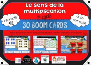 Le sens de la multiplication - 1er cycle - Caroline Gingras Créations