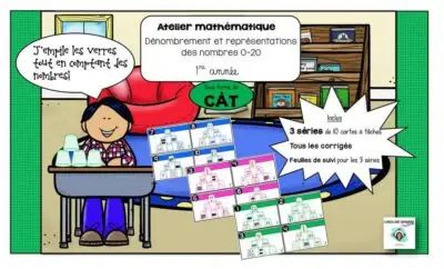 Atelier début d'année - Mathématique - Verre à Shooter - 1re Année ...