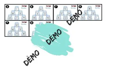 Atelier début d'année - Mathématique - Verre à Shooter - 1re Année ...